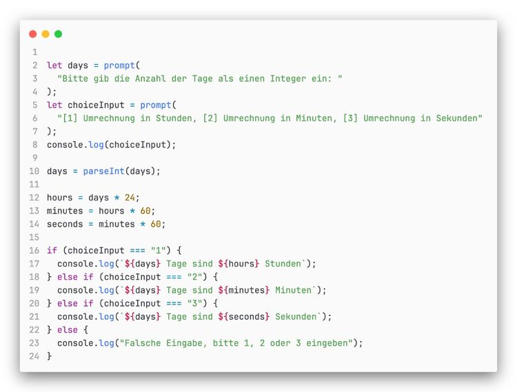 Pseudocode IT-Abschlussprüfung